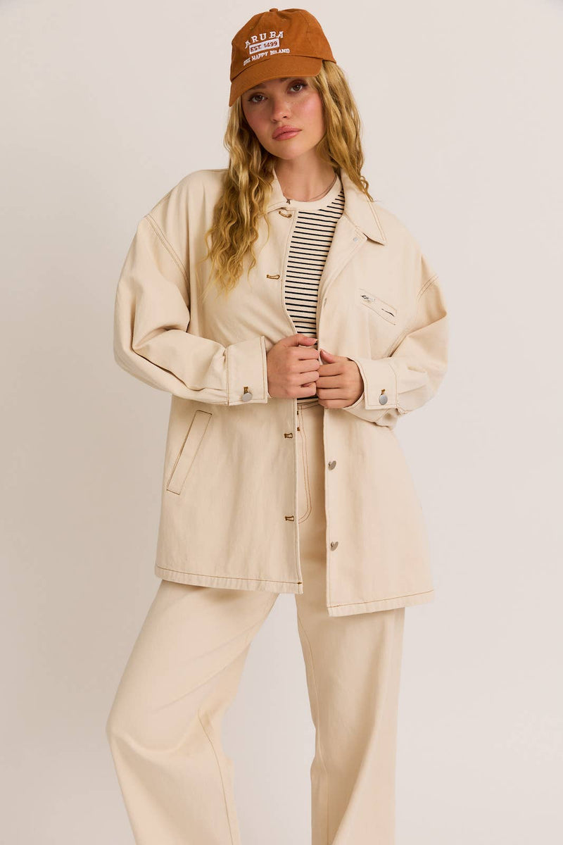 Sydney Stitch Detail Jacket – glory james